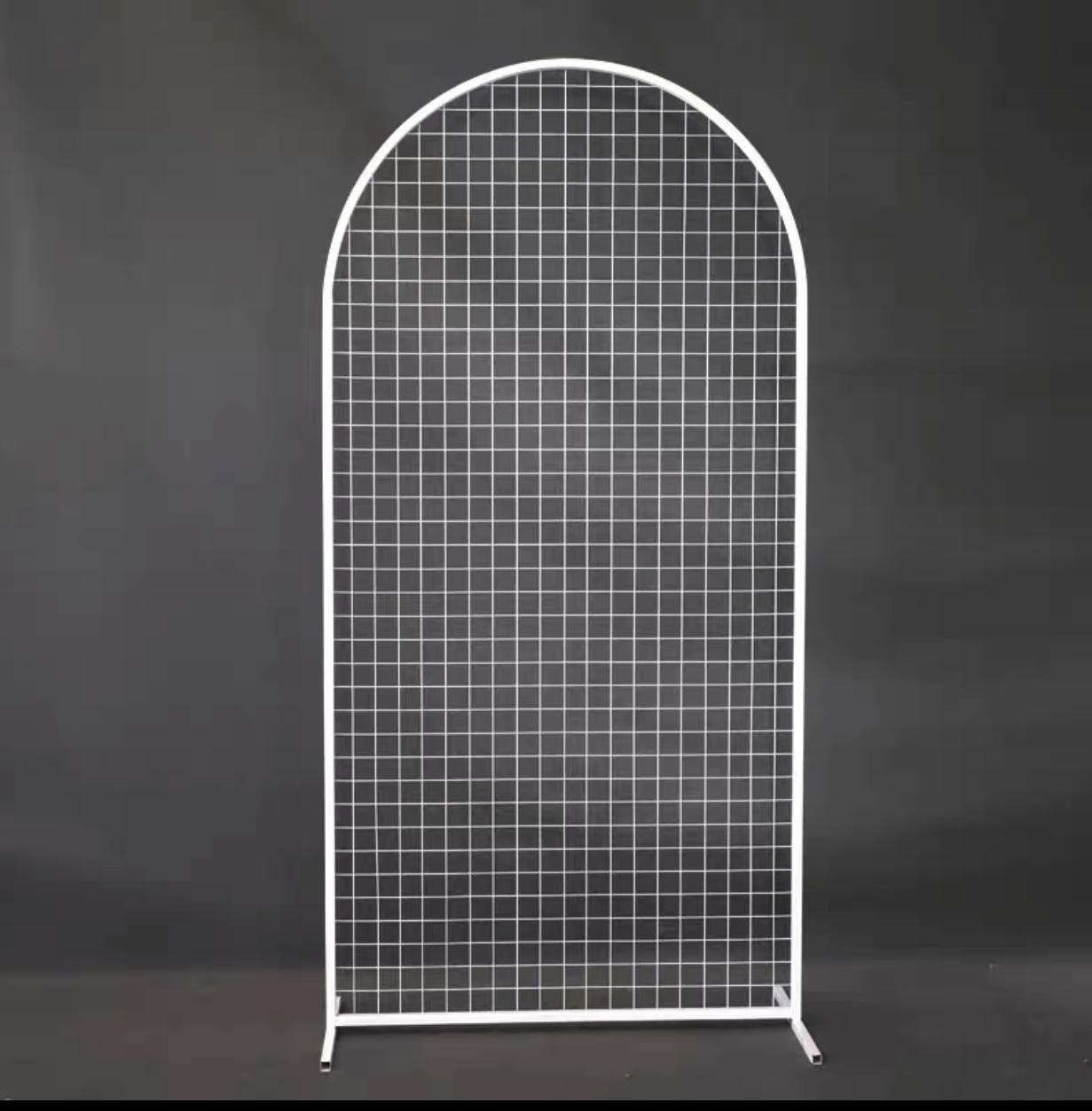 AI223 half round mesh backdrop WHITE 2m*1.2m foldable | X&L Flower ...
