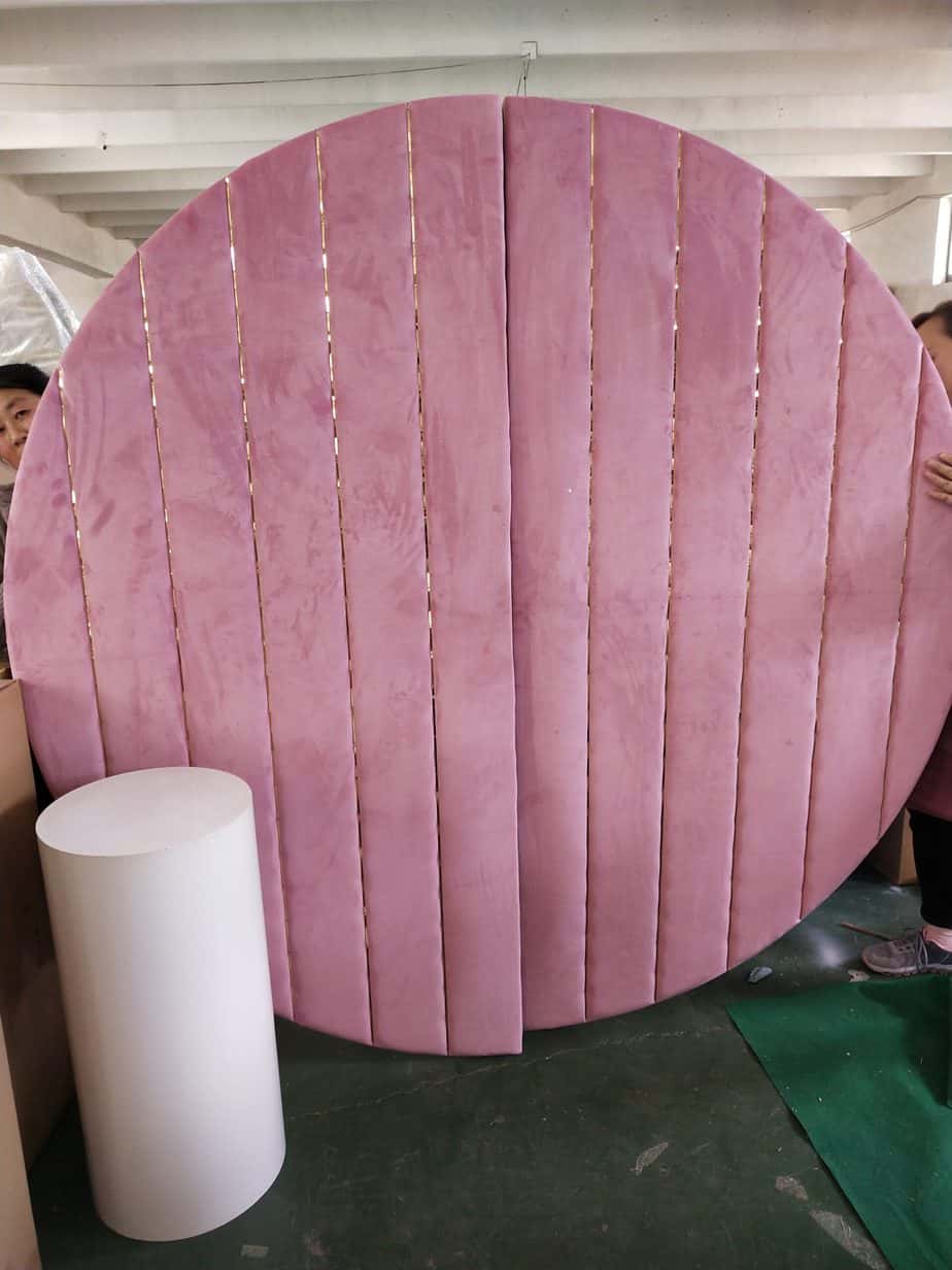 AI240 Velvet round backdrop 200cm | X&L Flower House/Wedding and Event ...