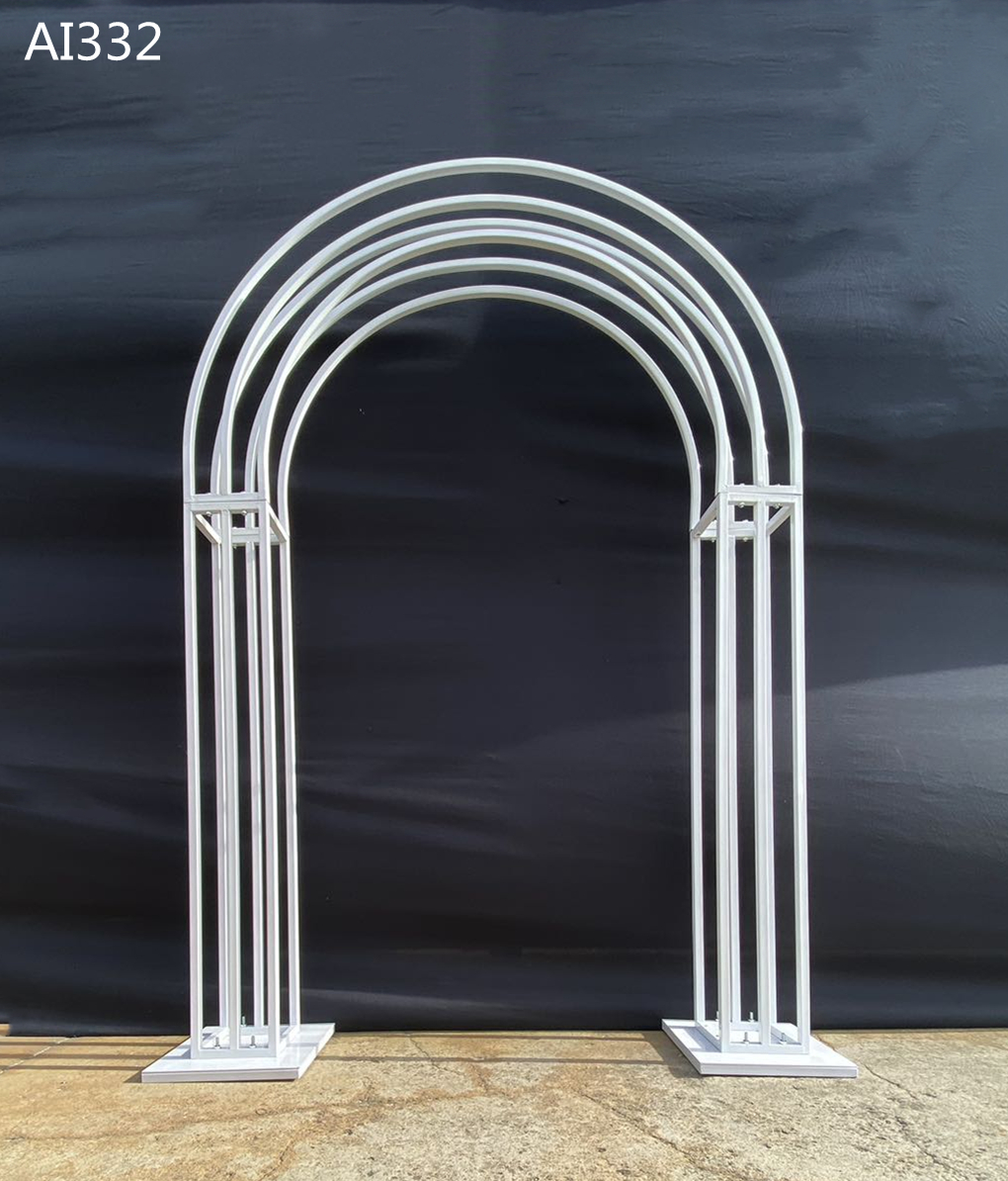 AI332 arch round arch in white | X&L Flower House/Wedding and Event ...