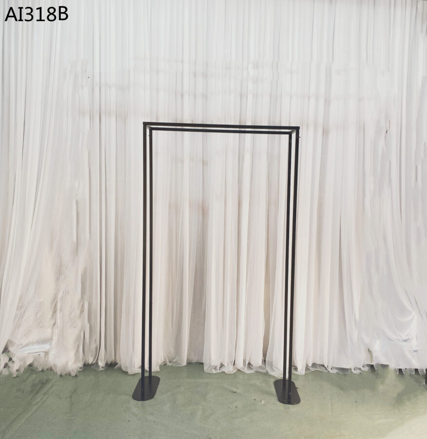 AI318B Square stand BLACK 180*100CM | X&L Flower House/Wedding and ...
